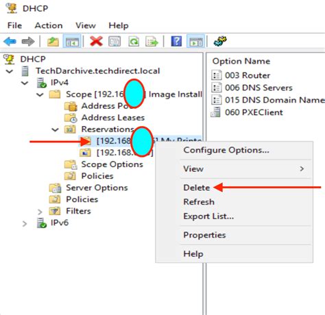 How To Create And Delete A Dhcp Reservation In Windows Server