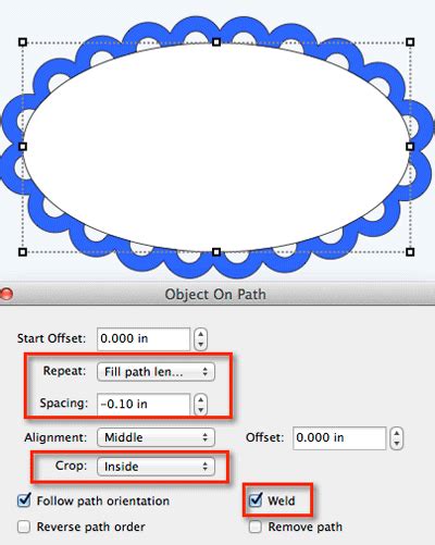 Craft Edge Object On Path