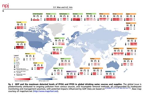 Skye Nijman On Linkedin Found This Intriguing Map About Pfoa And Pfos Distribution Today Id Love…