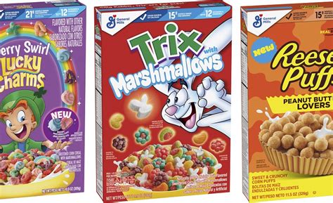 Caixa De Cereal General Mills