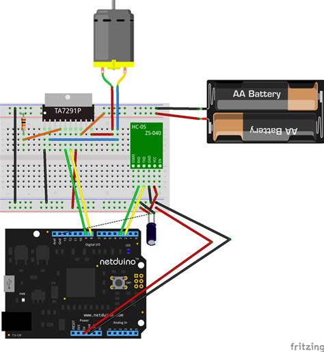 Ta7291p モータードライブを Netduino でリモート制御する Moonmile Solutions Blog