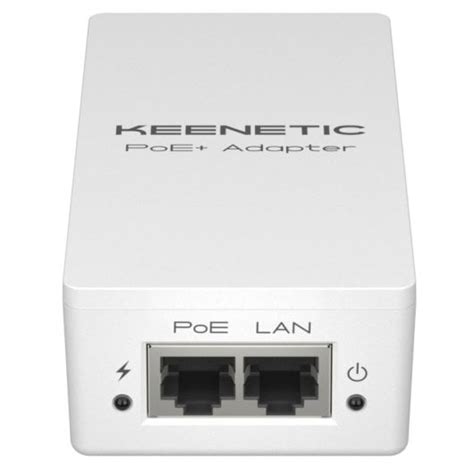 Adaptateur Keenetic Poe Plus Kn 4510 Gigabit Poe Avec Alimentation 30 W