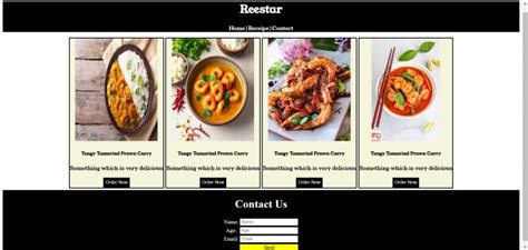 Webdevelopment Html Css Portfolio Restaurantwebsite Raja Gurusamy