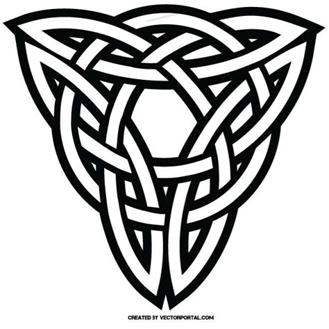 Celtic Knot Clip Art Black And White
