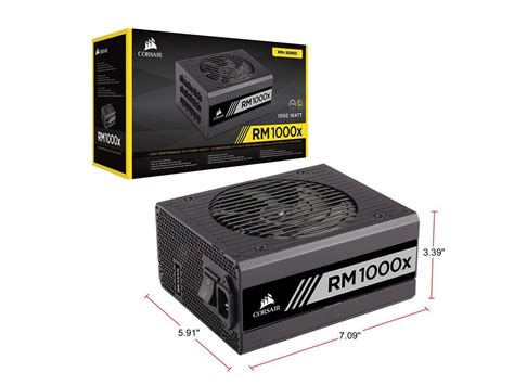 CORSAIR RMx Series RM1000X 1000W 80 PLUS GOLD Haswell Ready Full ...