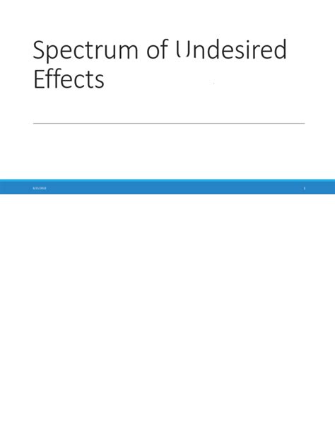 Understanding Toxic Effects Spectrum Pdf Allergy Receptor Antagonist