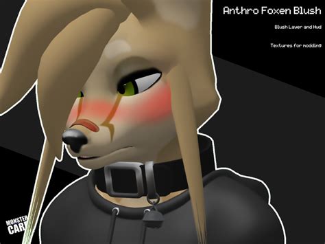 Second Life Marketplace Rapptor Anthro Foxen Blush