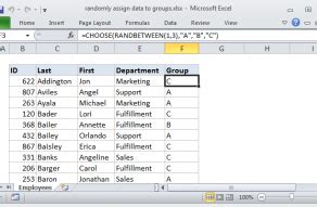 Random Value From List Or Table Excel Formula Exceljet