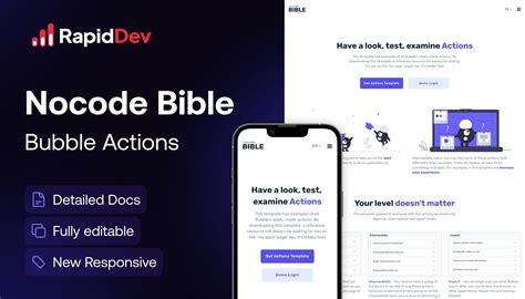 Nocode Bible Bubble Actions Template Bubble