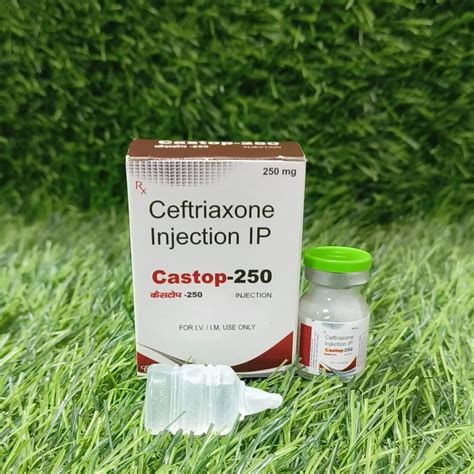 Castop 250 Mg Injection At ₹ 27 56 Vial Ceftriaxone Sodium Injection In Ambala Id 24458114697