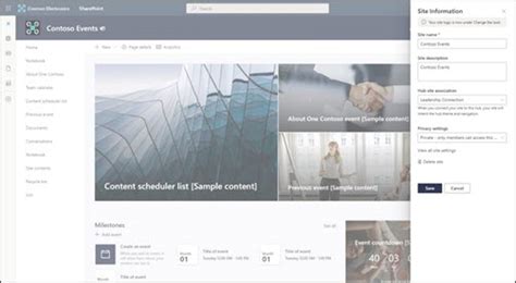 Sharepoint 및 Teams가 통합될 때 설정 및 사용 권한 관리 Sharepoint In Microsoft 365