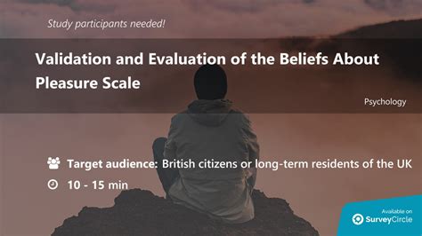 Beliefs About Pleasure R Surveycircle