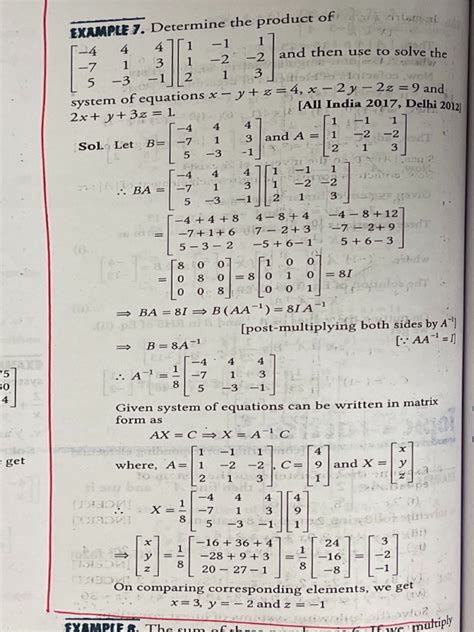 12 Matrices Extra Sum 2024 25 Pdf