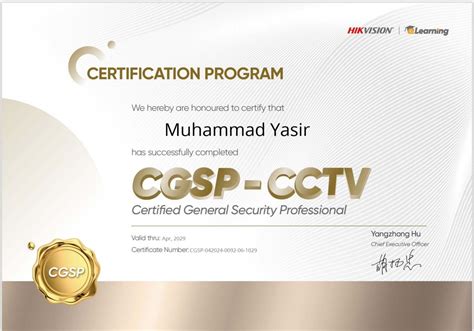 Muhammad Yasir On Linkedin Im Happy To Share That Ive Obtained A New Certification Certified…