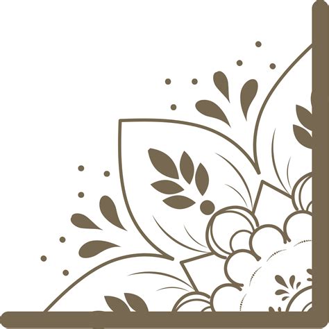Corner Border Pngs For Free Download