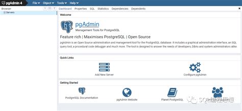 PostgreSQL 管理工具之 pgAdmin 墨天轮