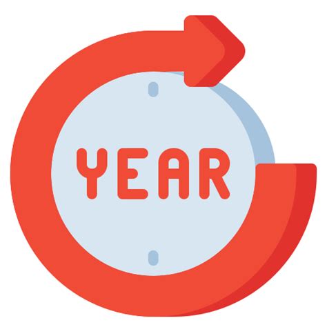 Year Free Time And Date Icons