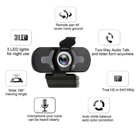 1080p Full Hd Usb Webcam 30fps Web Camera For Pc D Grandado
