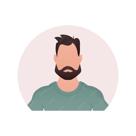 Icono De Chico Estilo De Dibujos Animados Aislado Vector Premium