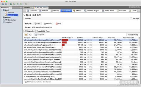 jvisualvm —— 获取 jvm 性能数据 csdn博客