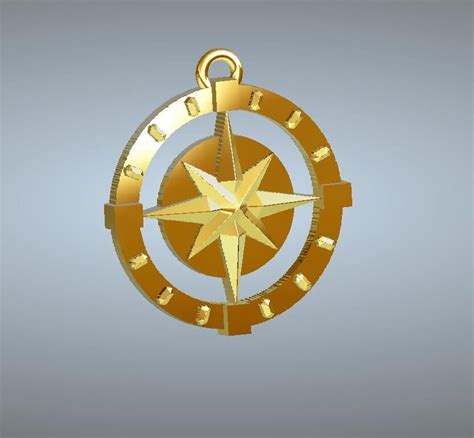 Stl File Compass・template To Download And 3d Print・cults