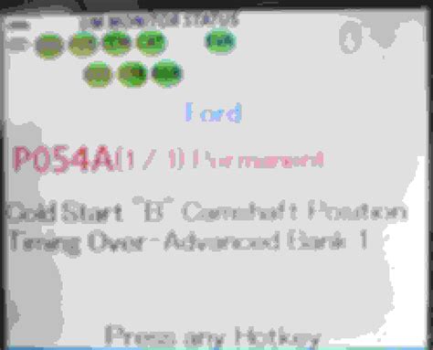 Permanent Code P054a Wont Clear Ford F150 Forum Community Of Ford