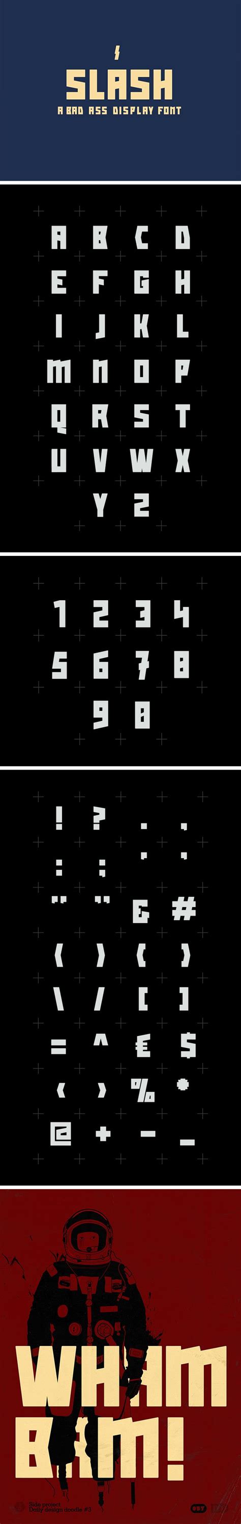 Slash Free Display Font Download Typeface Lettering Fonts Graphic
