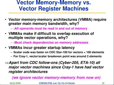 ppt cse 502 graduate computer architecture lec 12 14 vector computers powerpoint