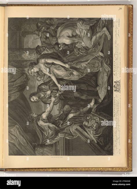 John Miller Engraver The Great Minds Of The Scipio Etching Copper Engraving 1766 1766