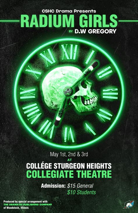Radium Girls Play Poster In 2025 Radium Girls Play Poster Girls Play