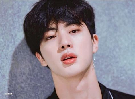 Bts Jins Adorable Kiss On The Cheek Allkpop