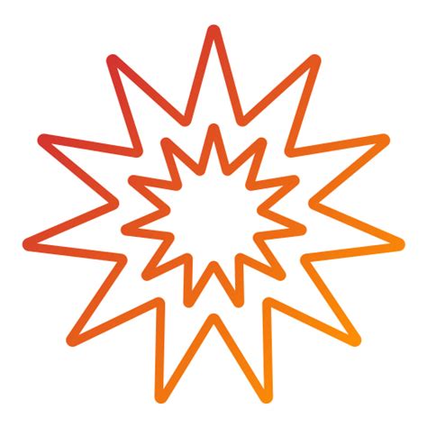 Explosion Generic Gradient Icon
