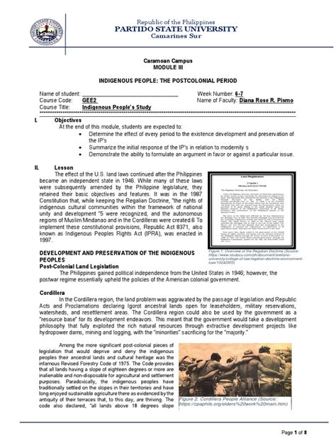 3 Module Gee2 Indigenous Peoples Study Download Free Pdf
