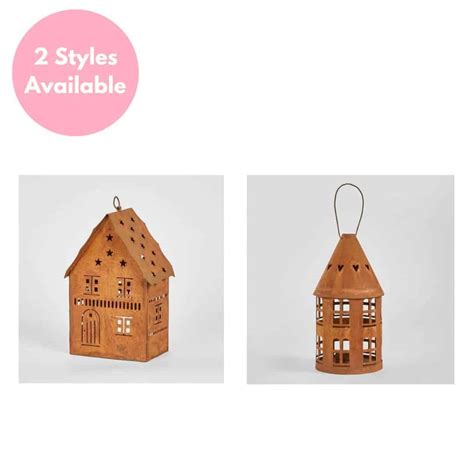 Rustic House Candle Holder Sproutwell Decor