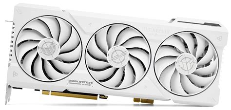 ASUS представила полностью белую GeForce RTX 4070 Ti SUPER