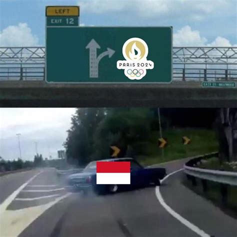 6 Meme Indonesia Lolos Olimpiade Paris 2024 Ini Bikin Senyum Masih Ada