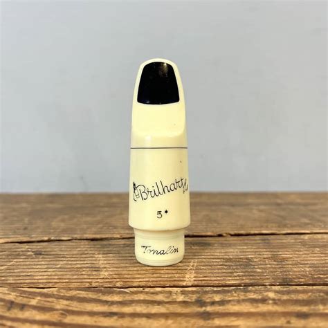 Brilhart Tonalin 5 Tenor Saxophone Mouthpiece White W Reverb