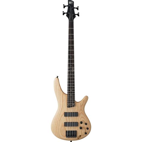 Ibanez SR600-NTF Bass Guitar, Natural Flat | MUSIC STORE professional