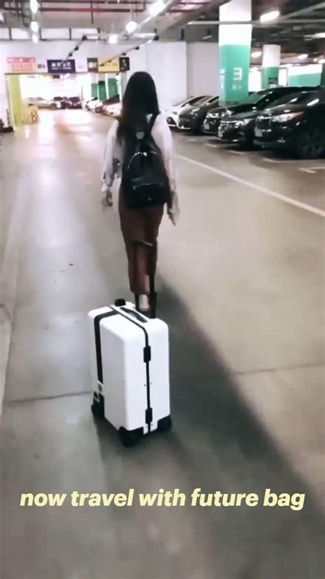 Now Travel With Future Smart Suitcase Cool Inventions Cool