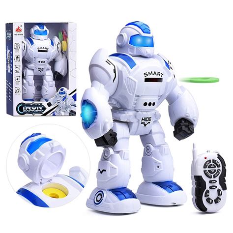 Robô Smart Gigante Com Controle Remoto Brinquedo Infantil 12 Funções