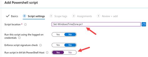 automatically set time zone for devices provisioned using windows