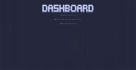Dashboard Doesnt Load Anything With A Standard Vim Config · Issue 207 · Nvimdev Dashboard Nvim
