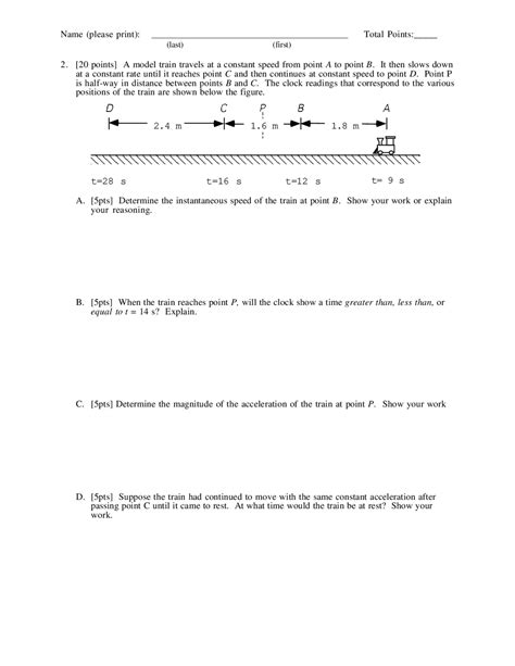 Problem On General Physics I Exam 1 Phy 211 Docsity