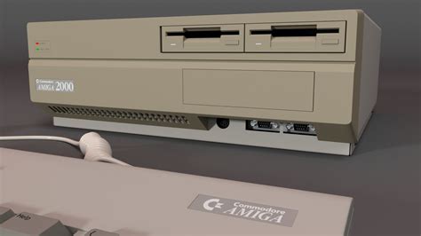 Amiga 2000 3d Model Cgtrader