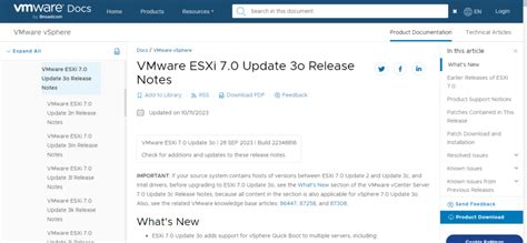 Keeping Up To Date With Vmware Patches