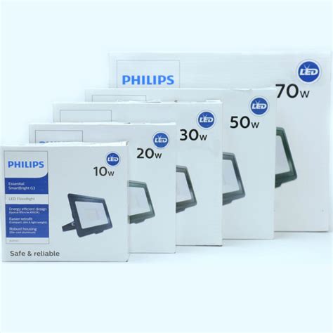 Philips Essential Led Floodlight 100w Neutral White 9000lumens