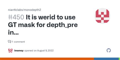 It Is Werid To Use GT Mask For Depth Pre In Compute Depth Losses Issue Nianticlabs