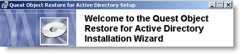 Free Tool From Quest Software To Restore Objects Deleted From Ad Esx Virtualization