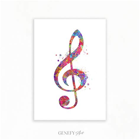 Treble Clef Art Treble Clef Drawing How To Draw A Treble Clef Step
