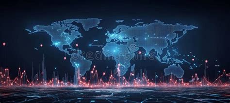 Fluid Line Graphs Data Points Global Connectivity Data Visualization